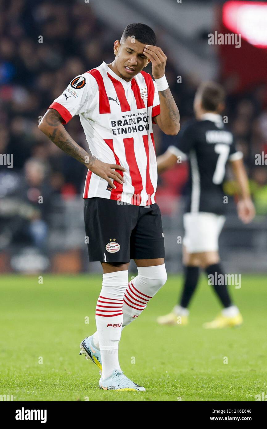 EINDHOVEN , 13-10-2022 , Philips Stadion , Niederländischer Fußball ...