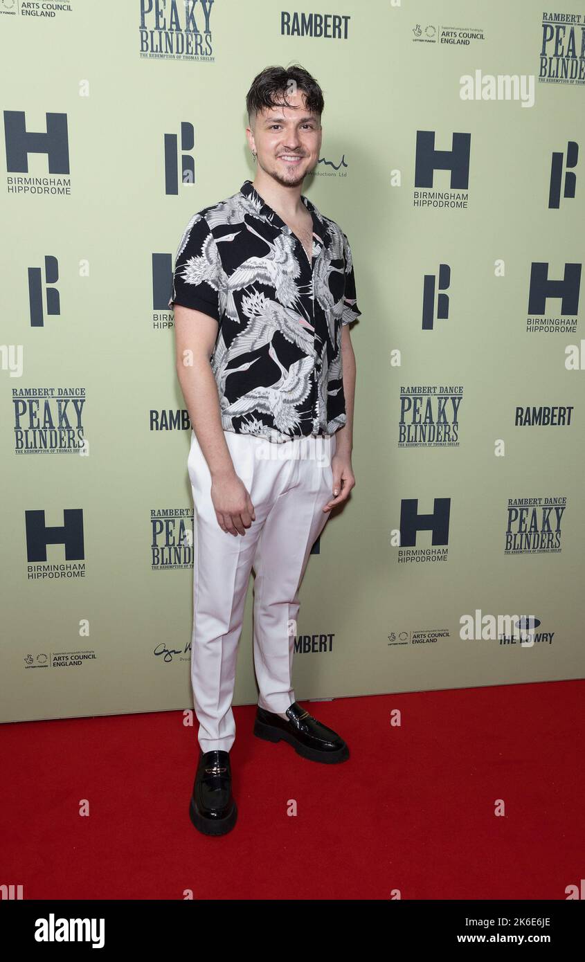 Lewis Brown bei der Eröffnungsnacht von Ramberts Peaky Blinders: The ...