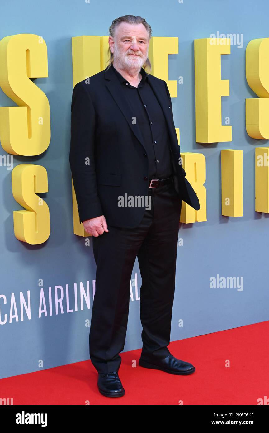 London, UK, 13/10/2022, Brendan Gleeson Ankunft in den Banshees of ...