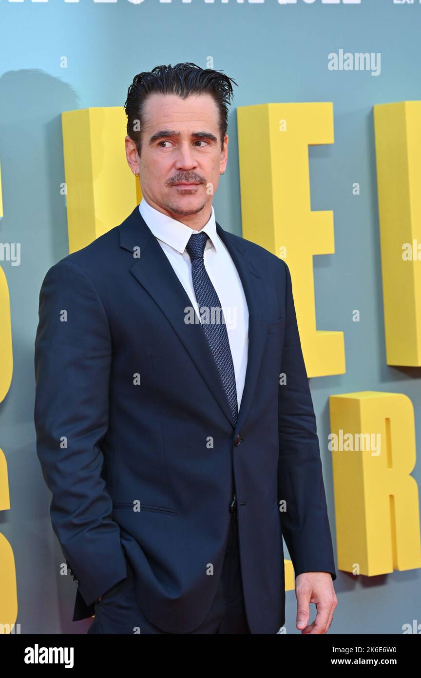 London, UK, 13/10/2022, Colin Farrell kommt am 14.. Oktober 2022 bei ...