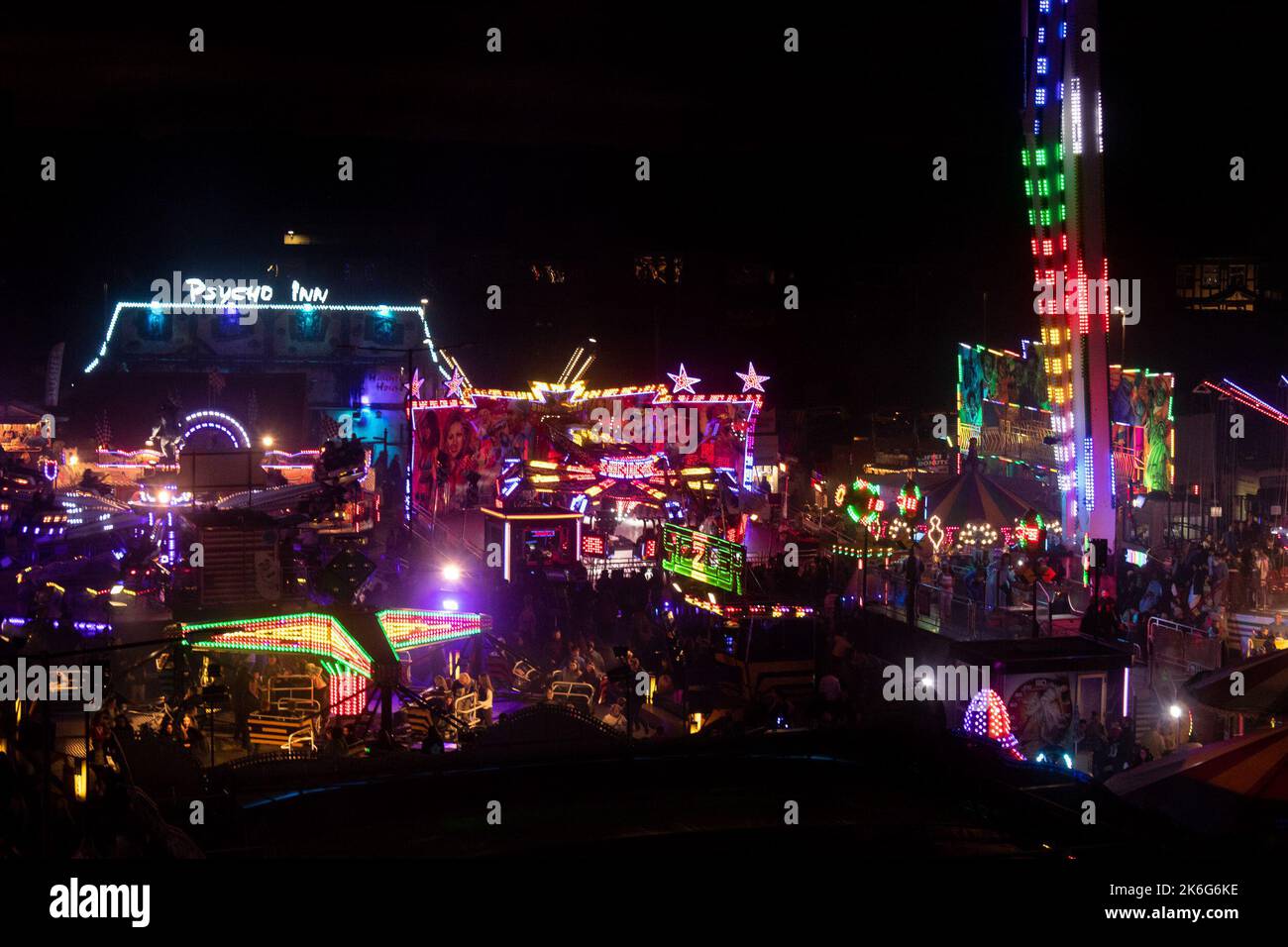 8.. Oktober 2022, Tewkesbury, Gloucestershire, England. Tewkesbury Mop ...