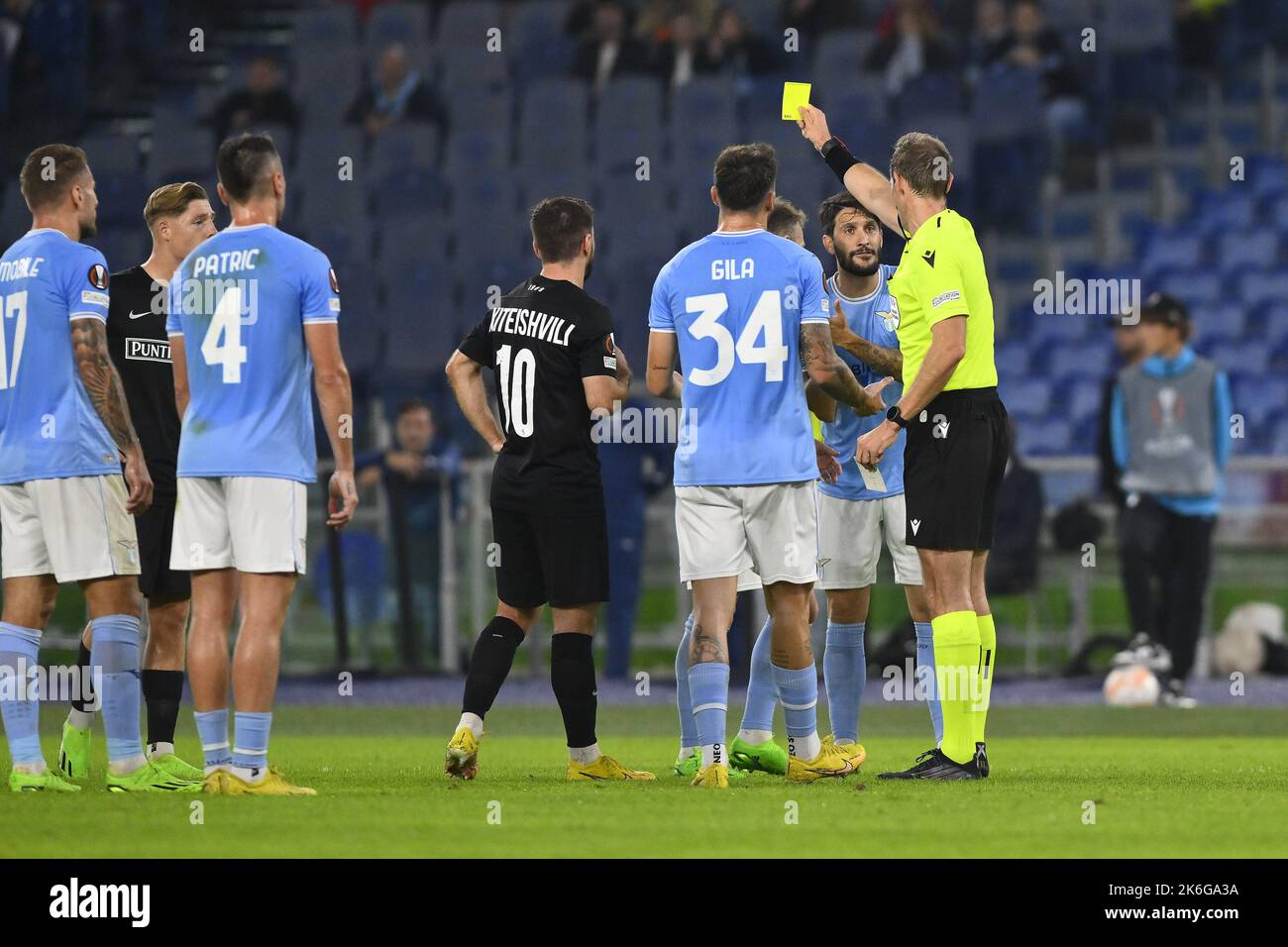 Schiedsrichter Sascha Stegemann am vierten Tag des UEFA Europa League ...