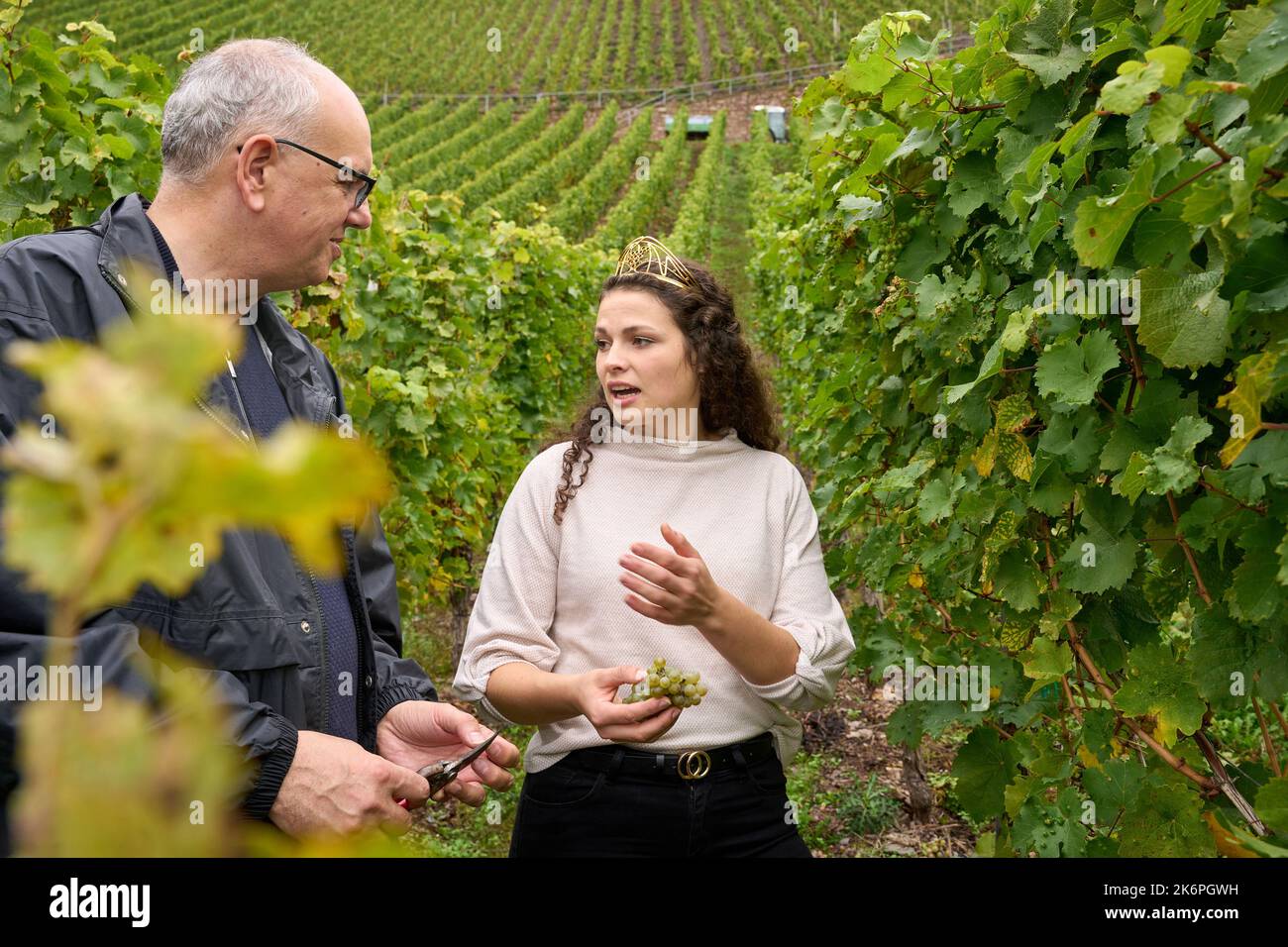 Erden, Deutschland. 15. Oktober 2022. Der Bremer Bürgermeister Andreas ...