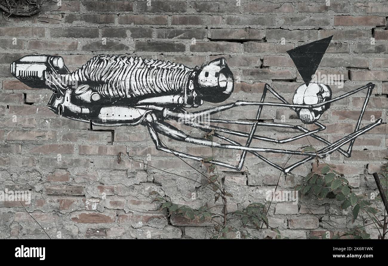 Monster graffiti street art -Fotos und -Bildmaterial in hoher Auflösung ...