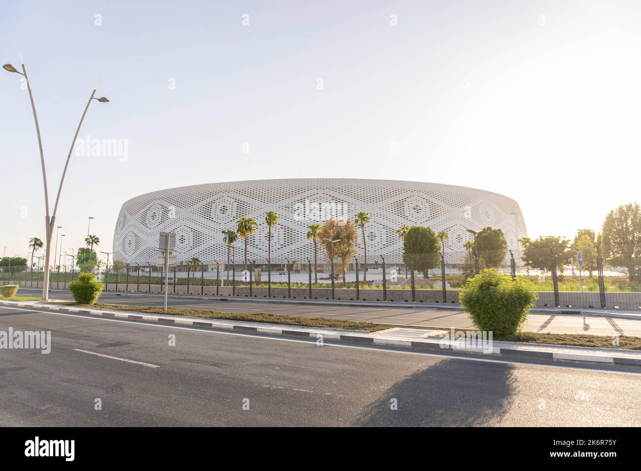 Al-Thumama Stadium ist ein Fußballstadion in Al Thumama, Katar ...