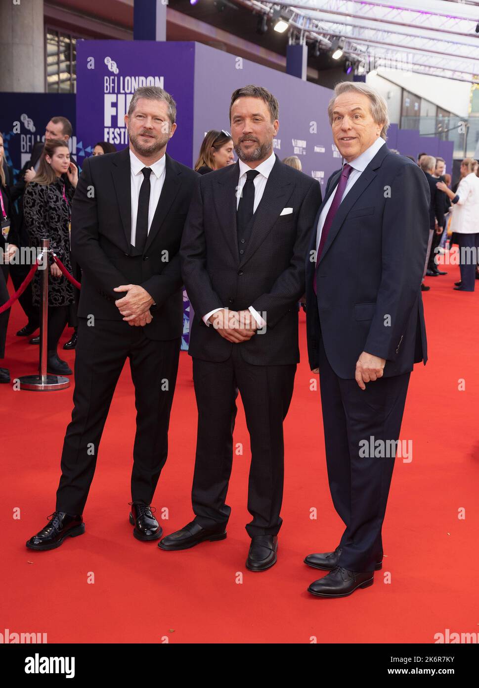 (Von links nach rechts) Corey Campodonico, Alex Bulkley und Gary Ungar ...