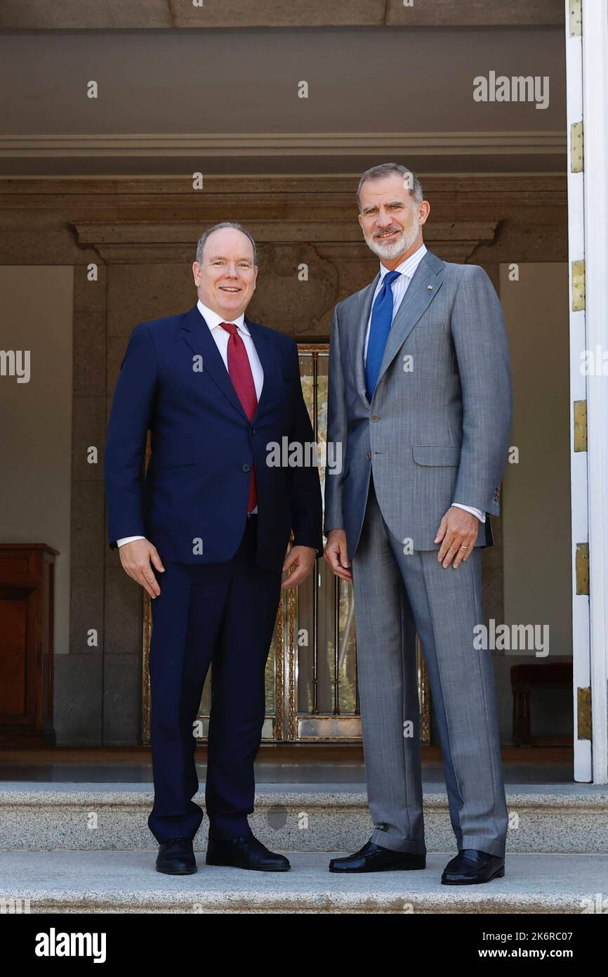 Madrid, Spanien. 15. Oktober 2022. Mittagessen seiner Majestät, König ...