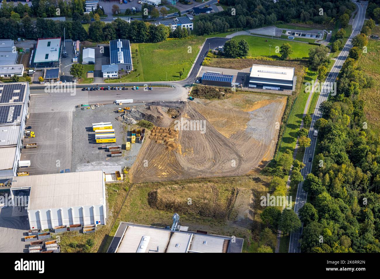 Industriepark enste mit baustelle -Fotos und -Bildmaterial in hoher ...