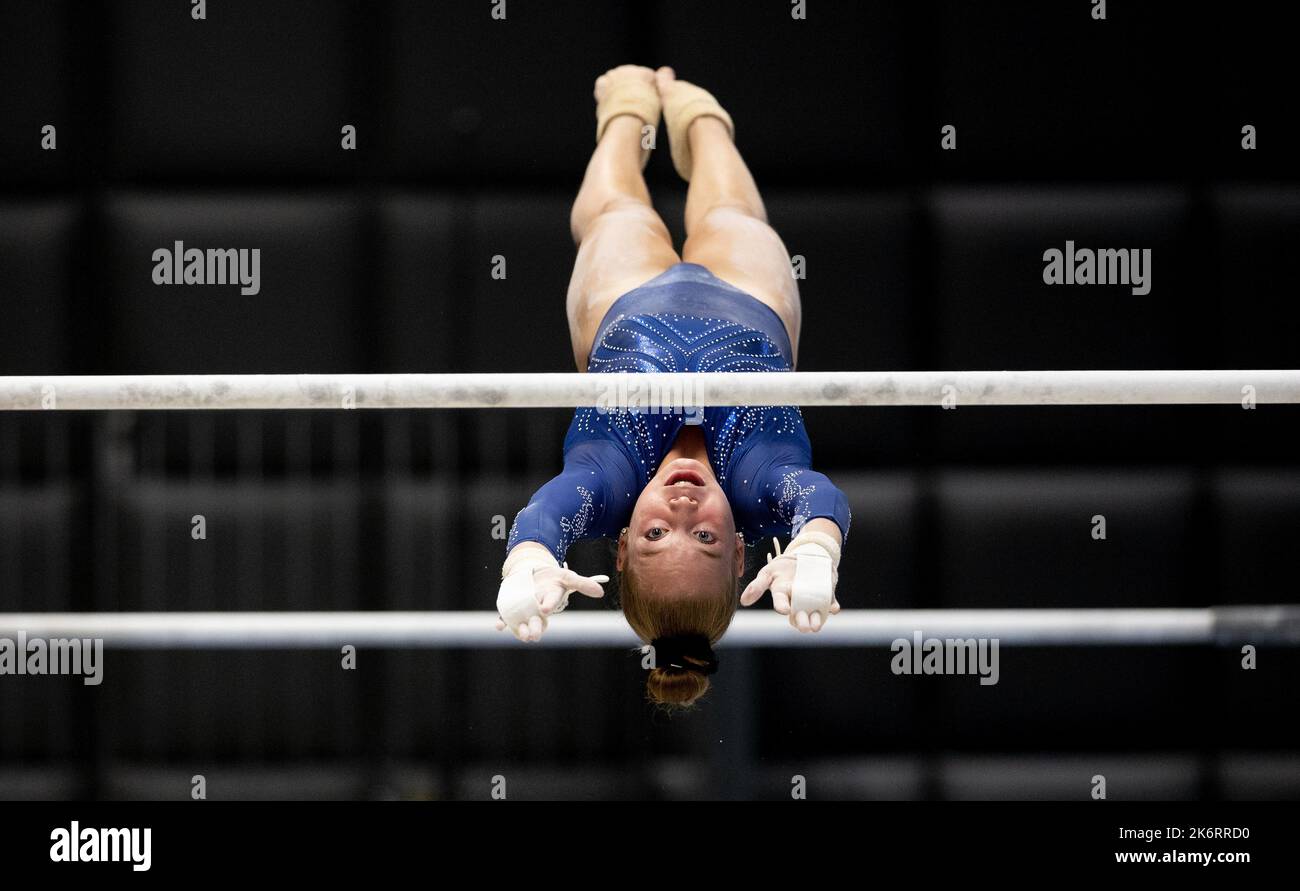 ROTTERDAM - Casey-Jane Meuleman beim zweiten Qualifikationsspiel für ...