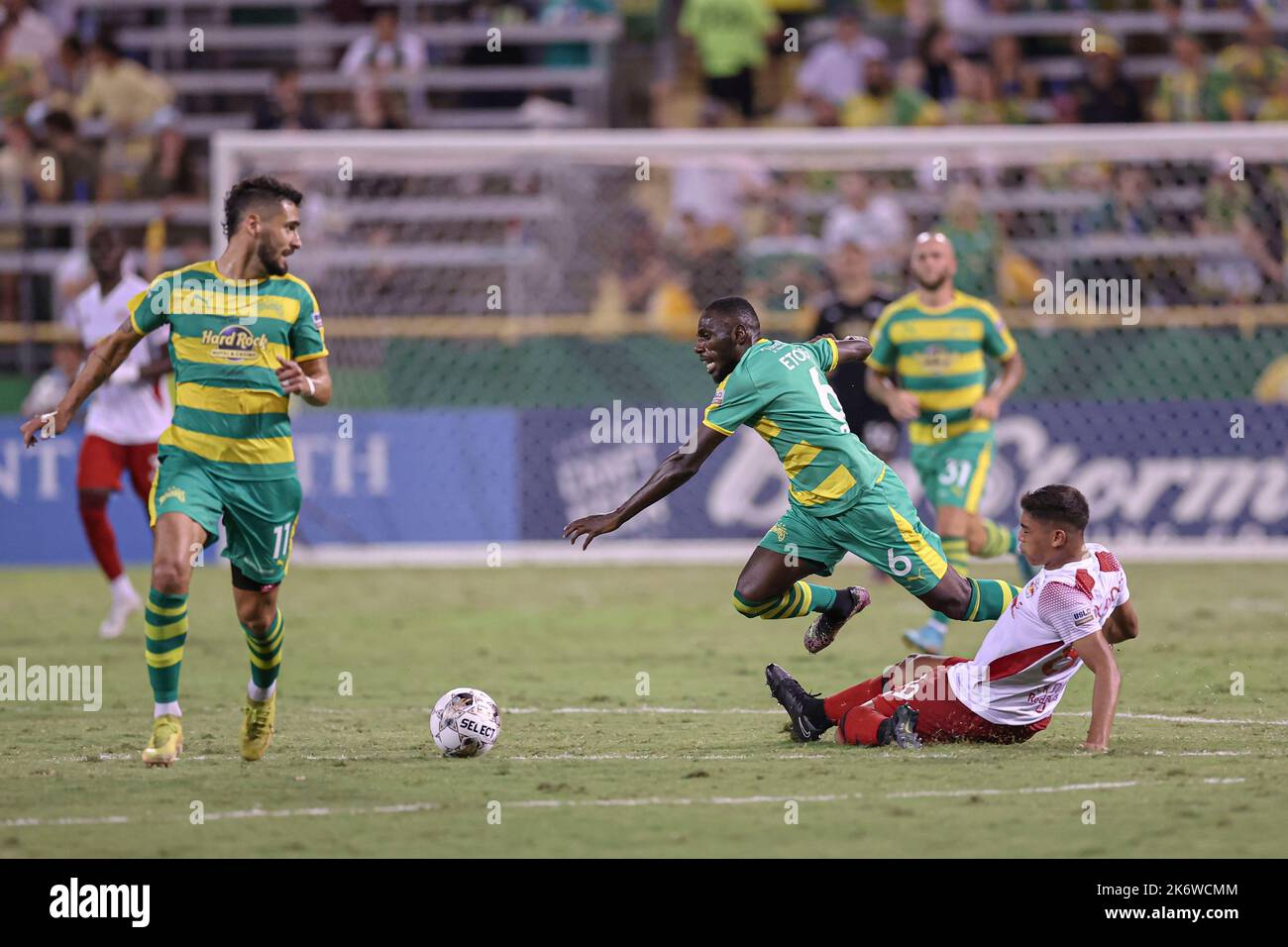 St. Petersburg, FL: New York Red Bulls II Mittelfeldspieler Davi ...