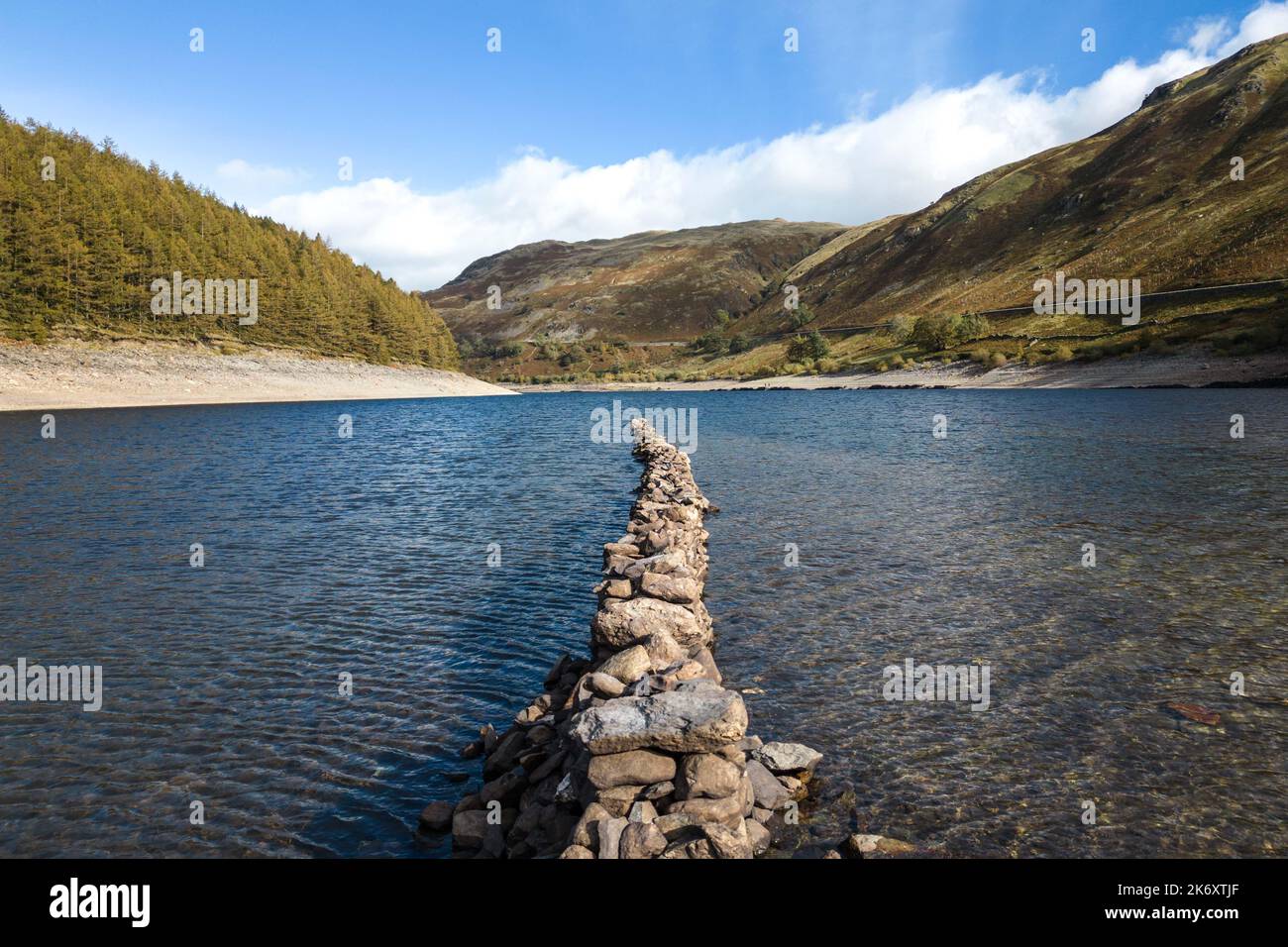 Haweswater, Cumbria - Oktober 16. 2022 - der verlorene englische Weiler ...