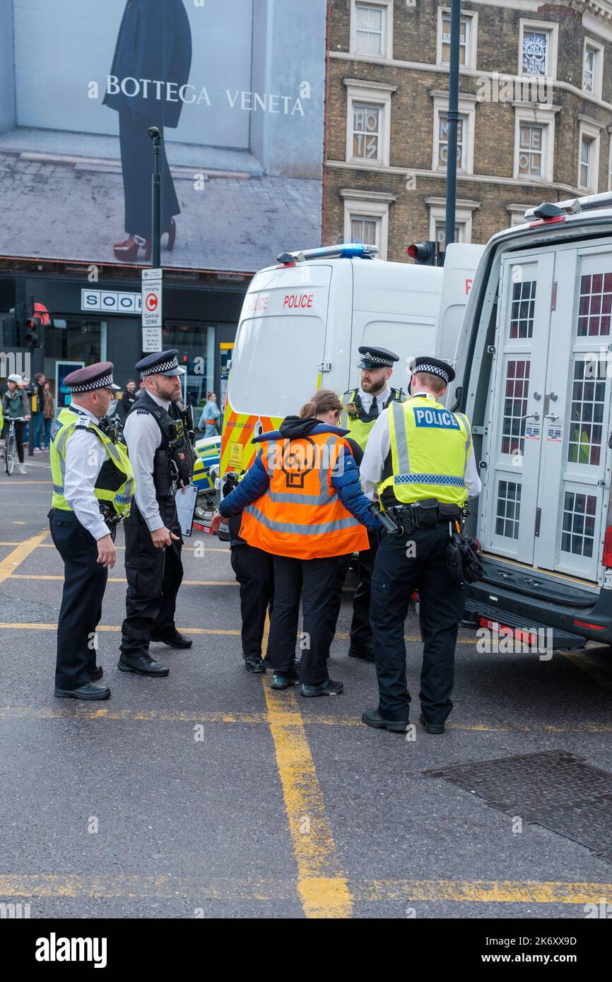 Just Stop Oil blockiert weiterhin verschiedene Teile Londons - was zu ...