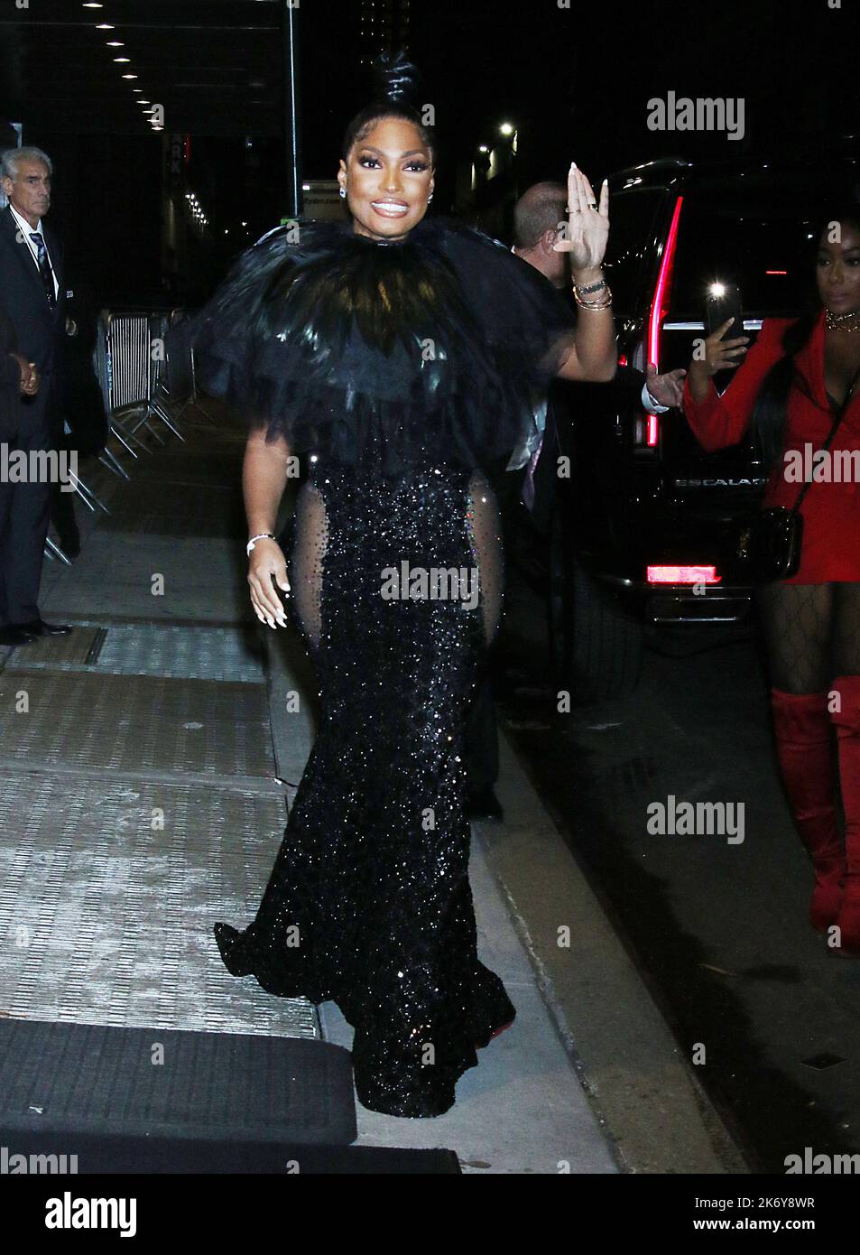 14. Oktober 2022 Lesa Milan besucht Andy's Legends Ball Bravocon 2022 ...