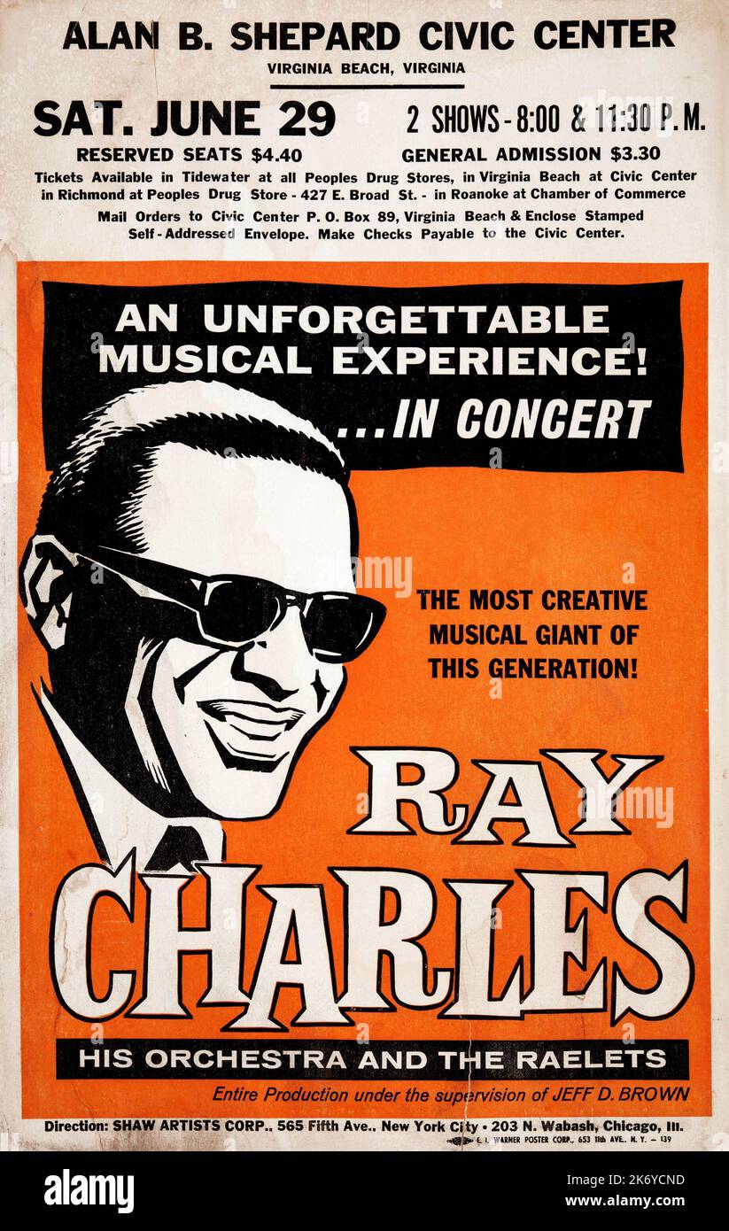 Ray charles plakat -Fotos und -Bildmaterial in hoher Auflösung – Alamy