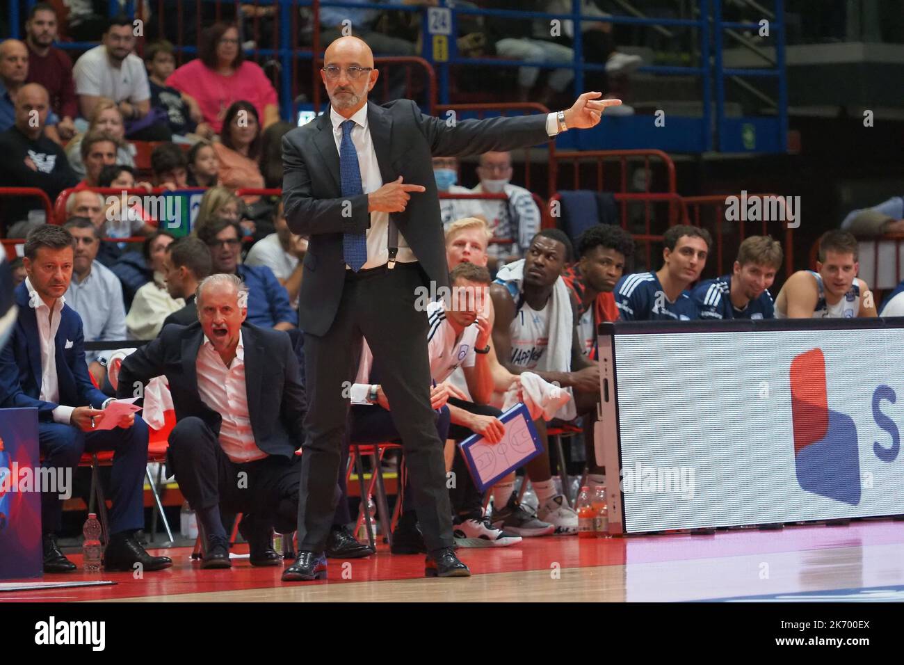 Mediolanum Forum, Mailand, Italien, 16. Oktober 2022, Frank Vitucci ...