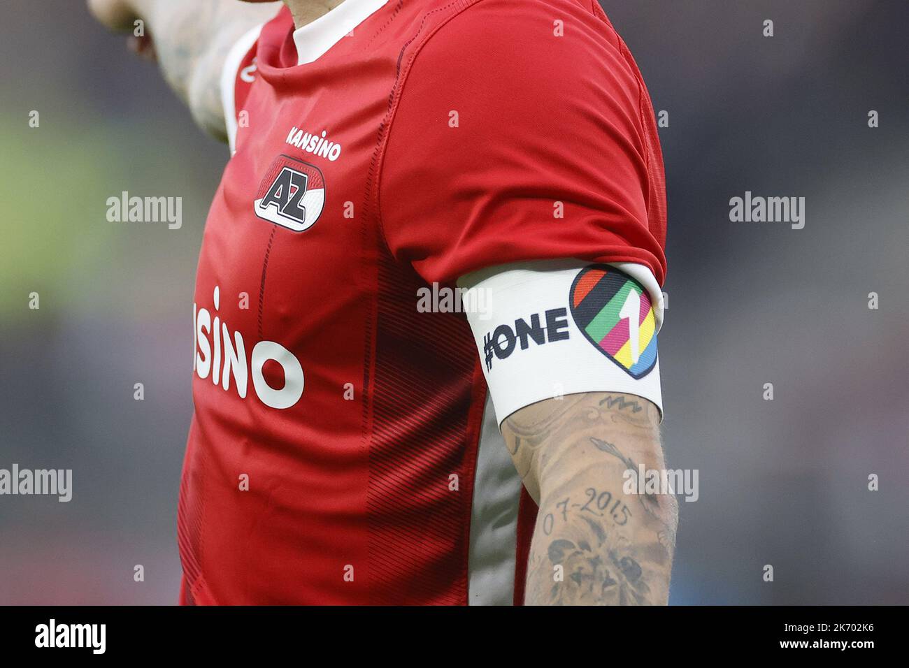 ALKMAAR, 16-10-2022, AFAS Stadium. Holländischer Fußball, Eredivisie ...