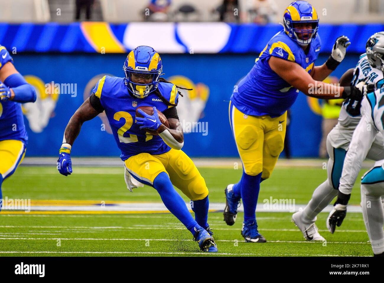 16. Oktober 2022 Inglewood, CA.Los Angeles Rams laufen zurück Darrell ...