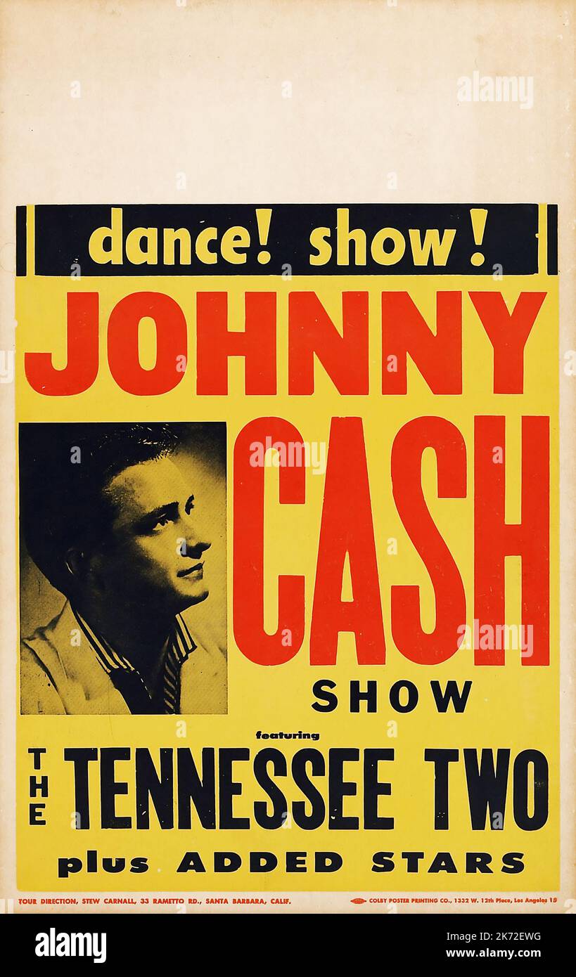Johnny cash konzertplakat -Fotos und -Bildmaterial in hoher Auflösung ...