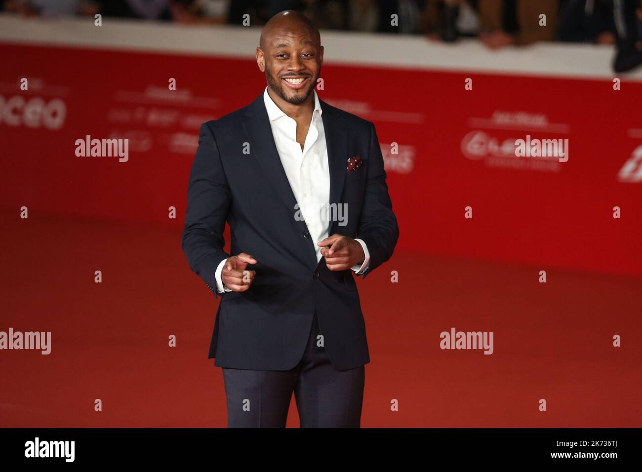 Rom, Italien. 16. Oktober 2022. Eric Kole besucht den roten Teppich des ...