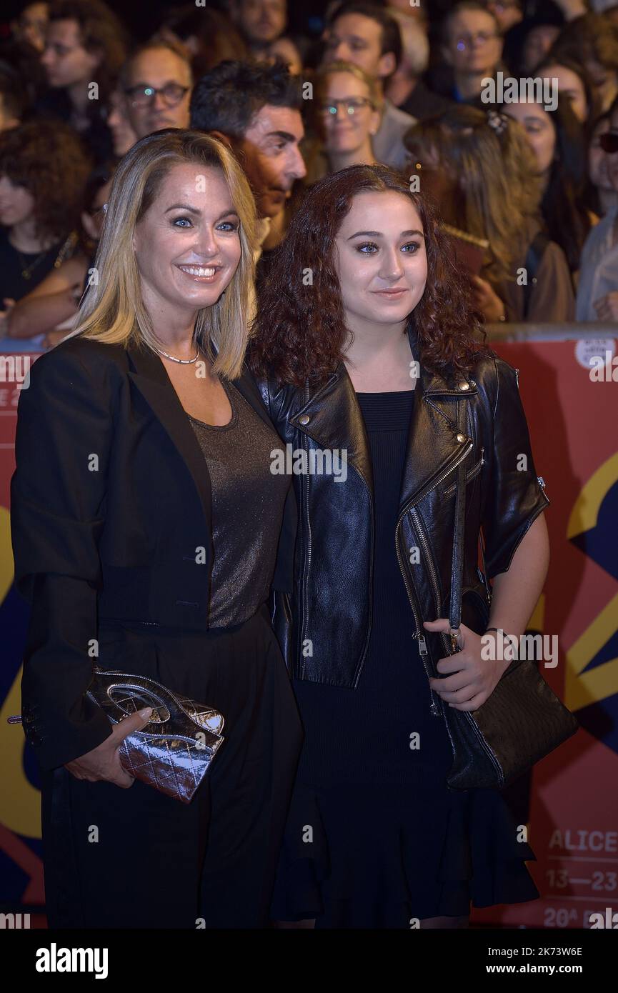 Die italienische Unternehmerin und Fernsehproduzentin Sonia Bruganelli ...