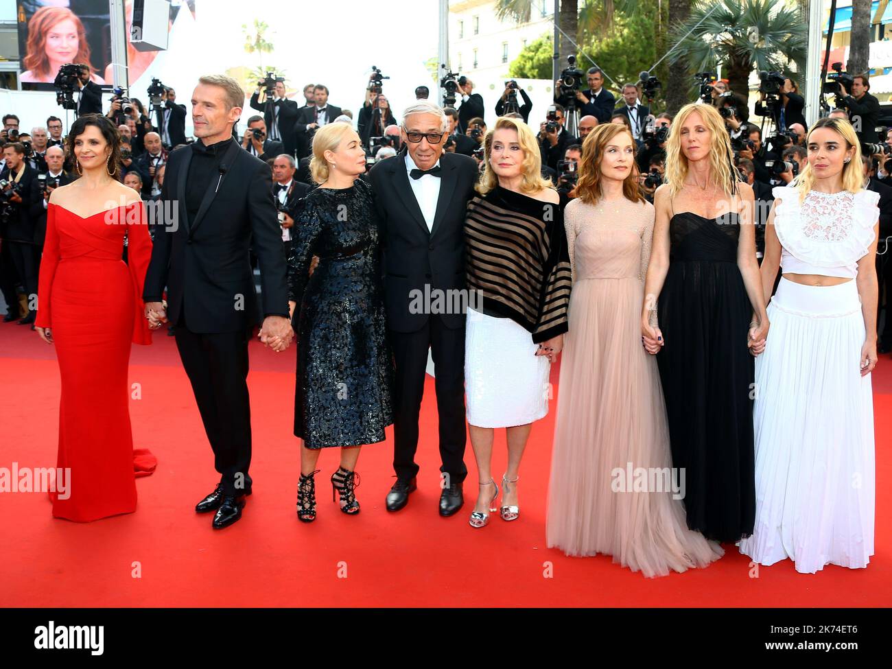 (L-R) Französische Schauspielerin Elodie Bouchez, französische ...