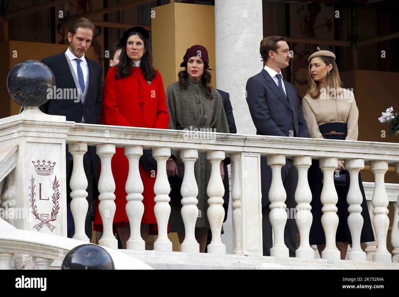 Pry d'armes cour d'honneur du palais princier - Andrea Casiraghi et ...
