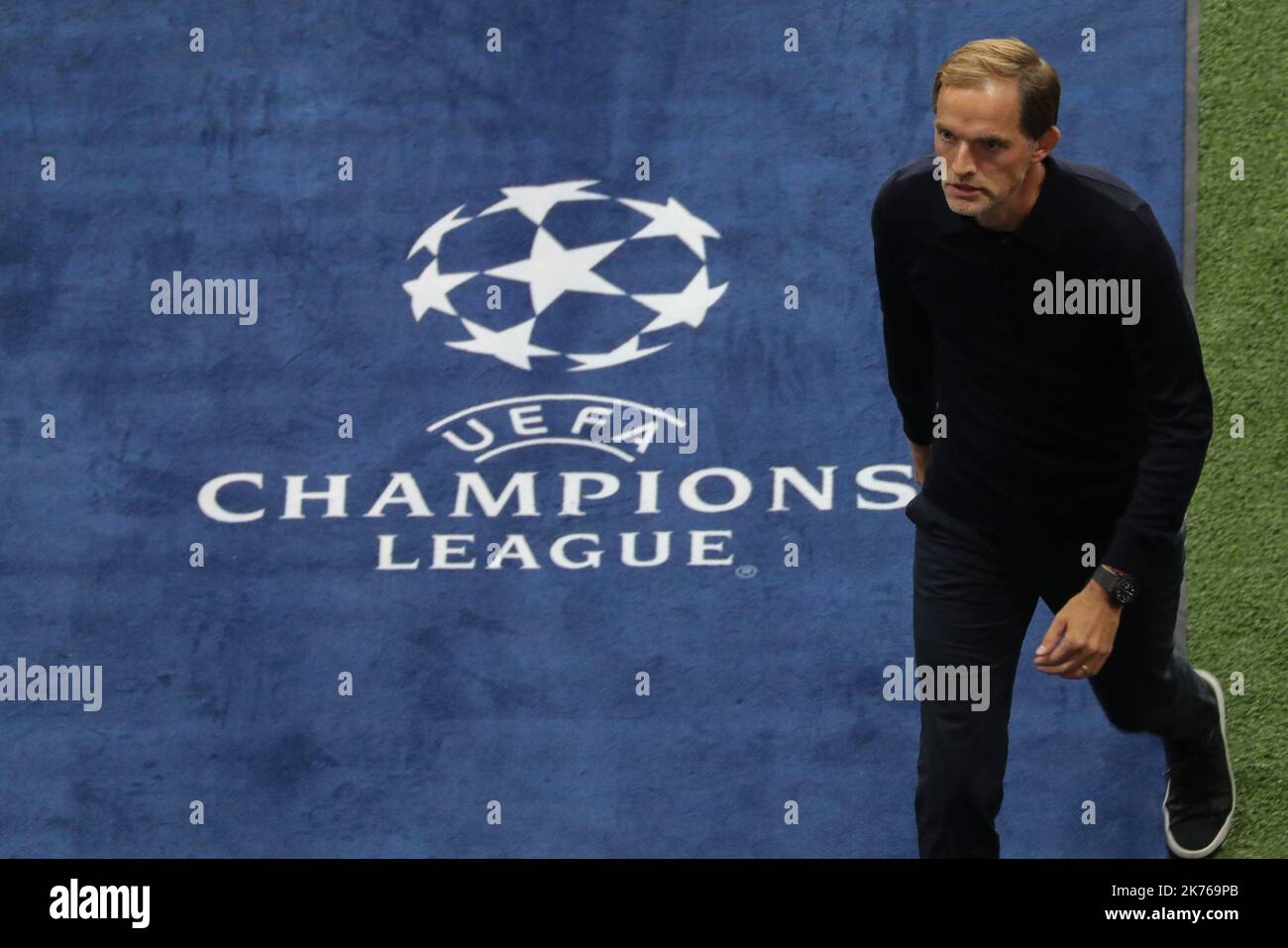 Thomas Tuchel (PSG) © Foto Le Parisien / Frédéric Dugit Fußballspiel ...