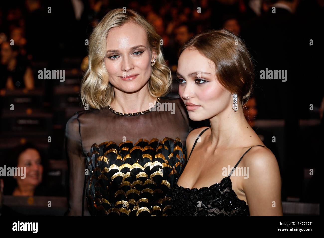 Die deutsche Schauspielerin Diane Kruger (L) und die französisch-amerikanische Schauspielerin ...