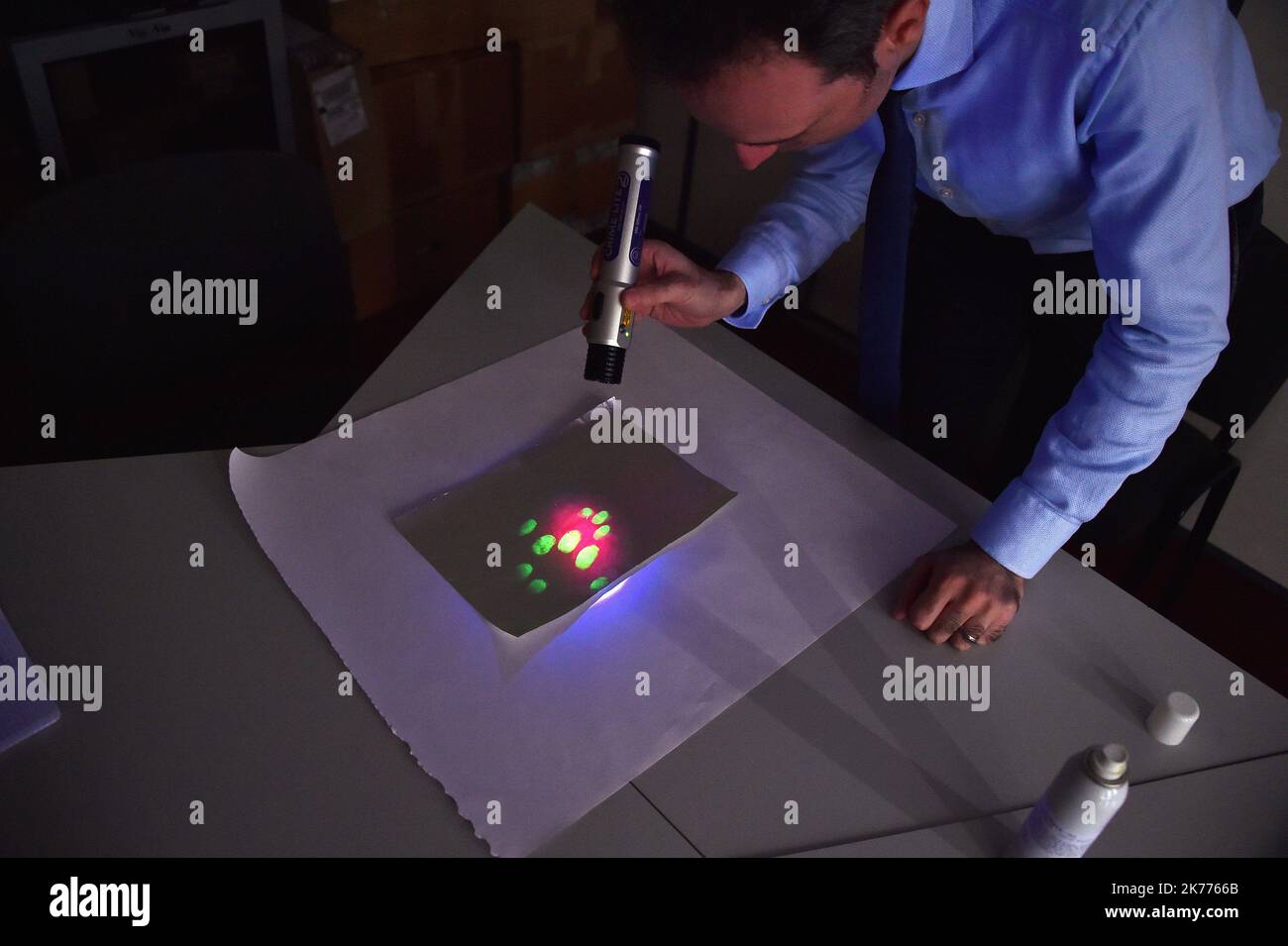 ©PHOTOPQR/VOIX DU Nord - A Lille, Cosimo Prete, un ancien archéologue ...