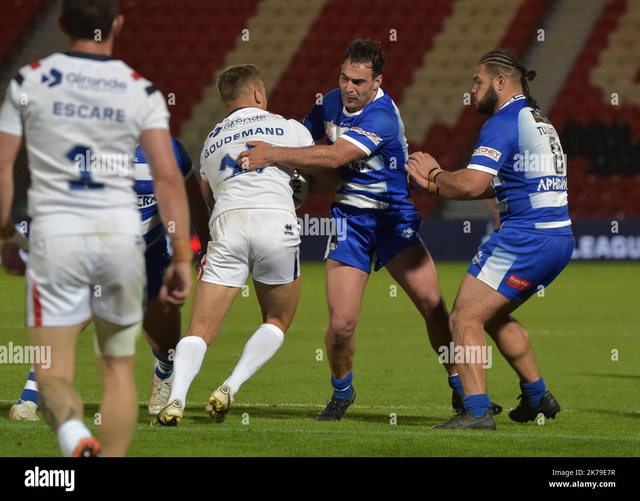 Doncaster, Großbritannien. 16.. Oktober 2022. Frankreich gegen ...