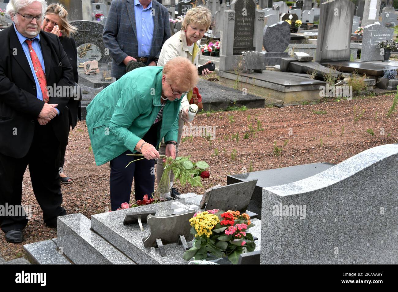 ©PHOTOPQR/VOIX DU Nord/PIERRE LE MASSON ; 25 07 2020 A Prémesques, une Allemande retrouve la ...