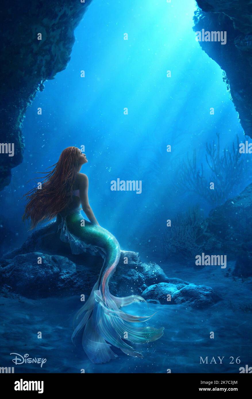 DIE KLEINE MEERJUNGFRAU, US-Advance-Poster, Halle Bailey als Ariel ... DIE KLEINE MEERJUNGFRAU, US-Advance-Poster, Halle Bailey als Ariel ...