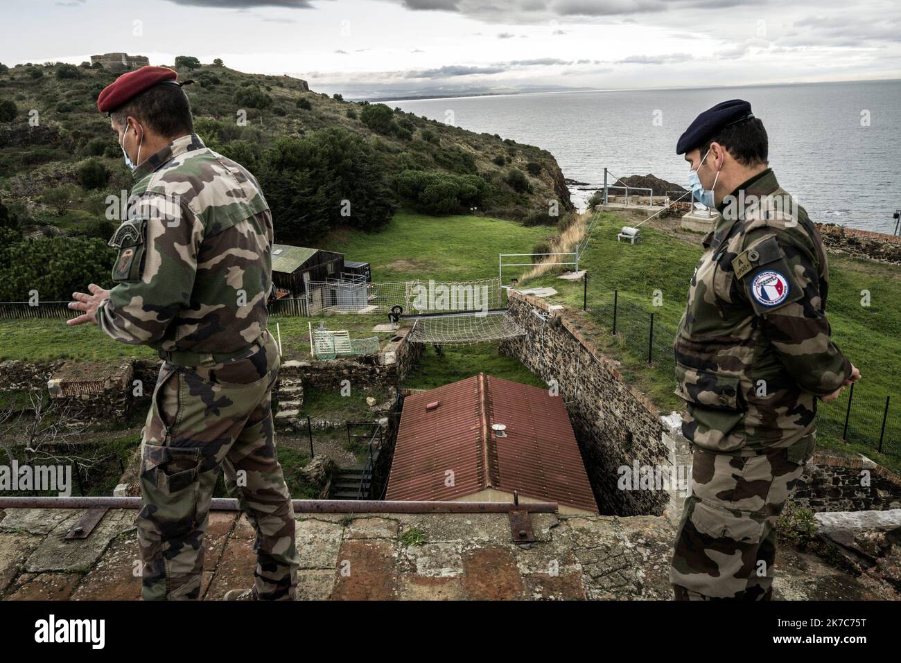 ©PHOTOPQR/L'INDEPENDANT/Nicolas Parent ; Collioure ; 08/12/2020 ; Visite du Centre National ...