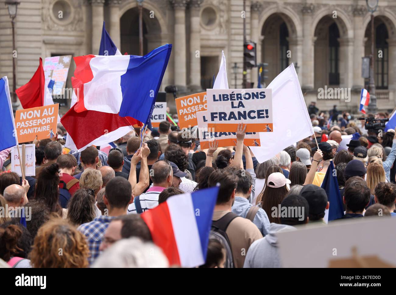 ©PHOTOPQR/LE PARISIEN/Jean-Baptiste Quentin ; Paris ; 17/07/2021 ...