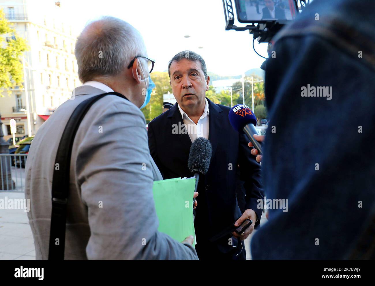 ©PHOTOPQR/NICE MATIN/Valerie Le Parc ; Toulon ; 17/09/2021 ; PROCES ...