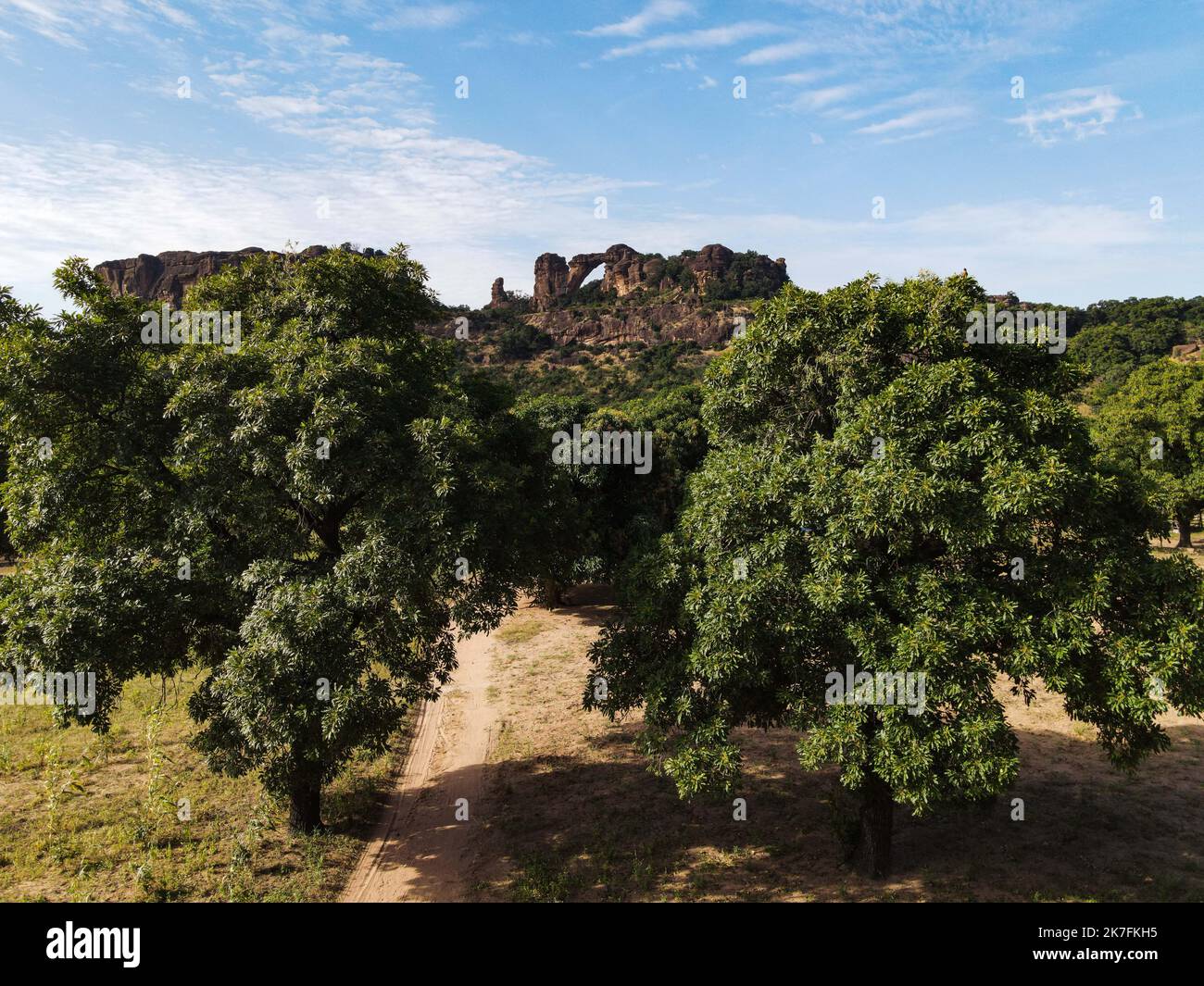 ©Nicolas Remene / Le Pictorium/MAXPPP - Vue eyrienne sur l'Arche de ...