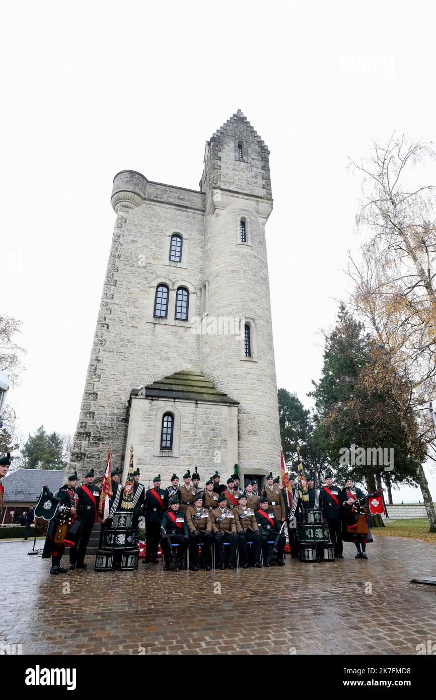 ©PHOTOPQR/LE COURRIER PICARD/Fred HASLIN ; Thiepval ; 19/11/2021 ; 19 ...