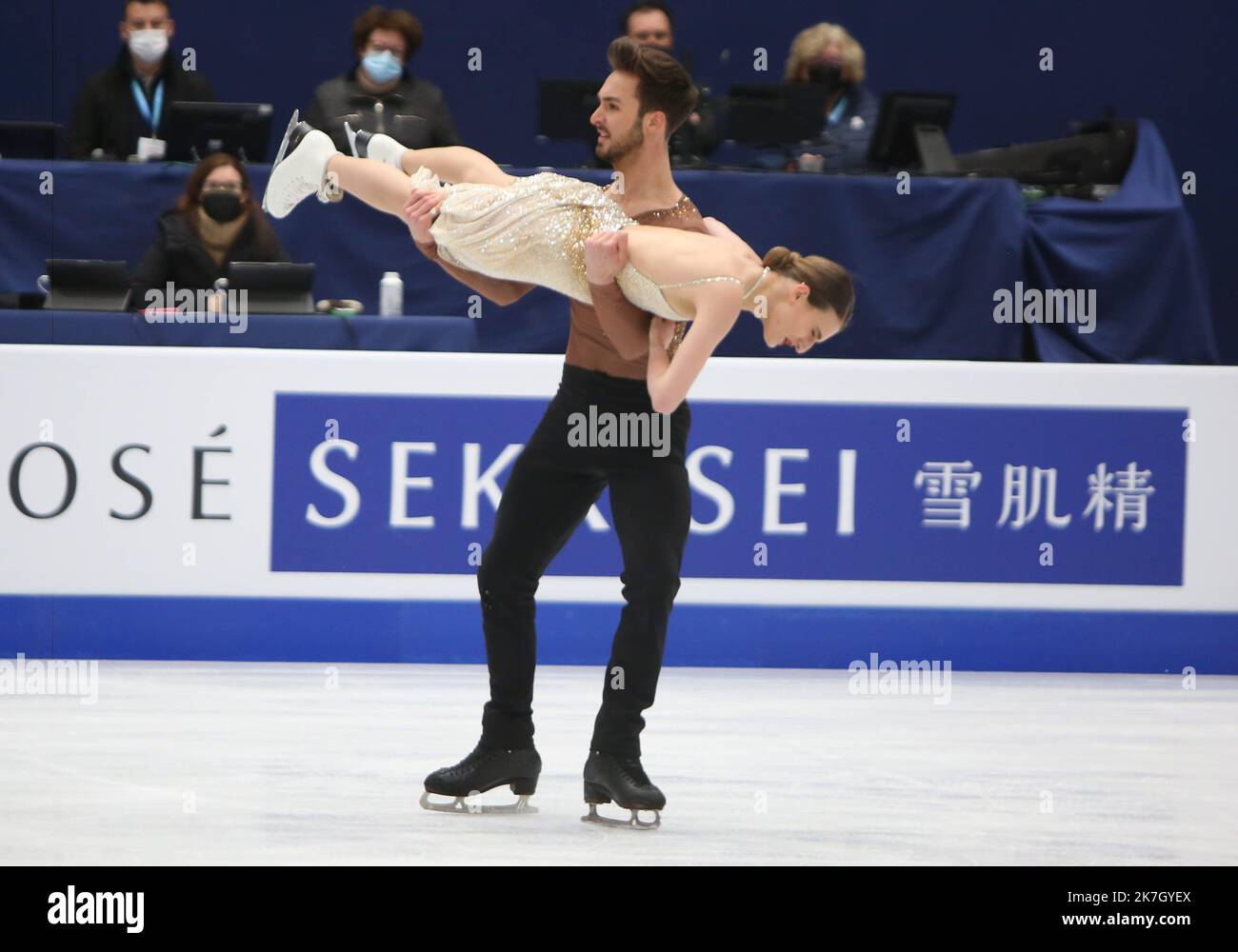 ©Laurent Lairys/MAXPPP - Gabriella Papadakis und Guillaume Cizeron aus ...