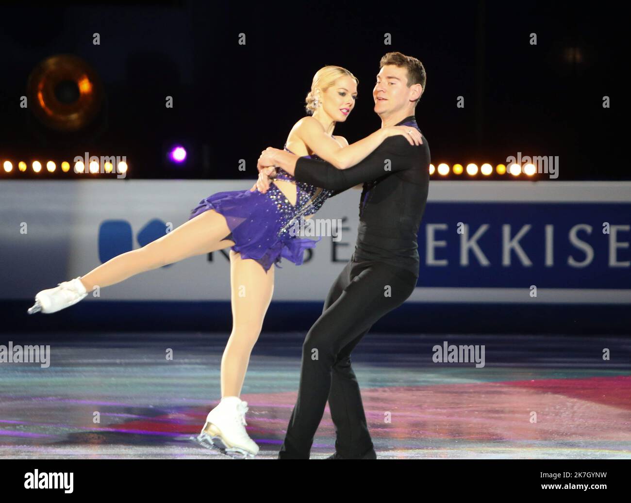 ©Laurent Lairys/MAXPPP - Alexa KNIERIM / Brandon FRAZIER aus den USA in ...