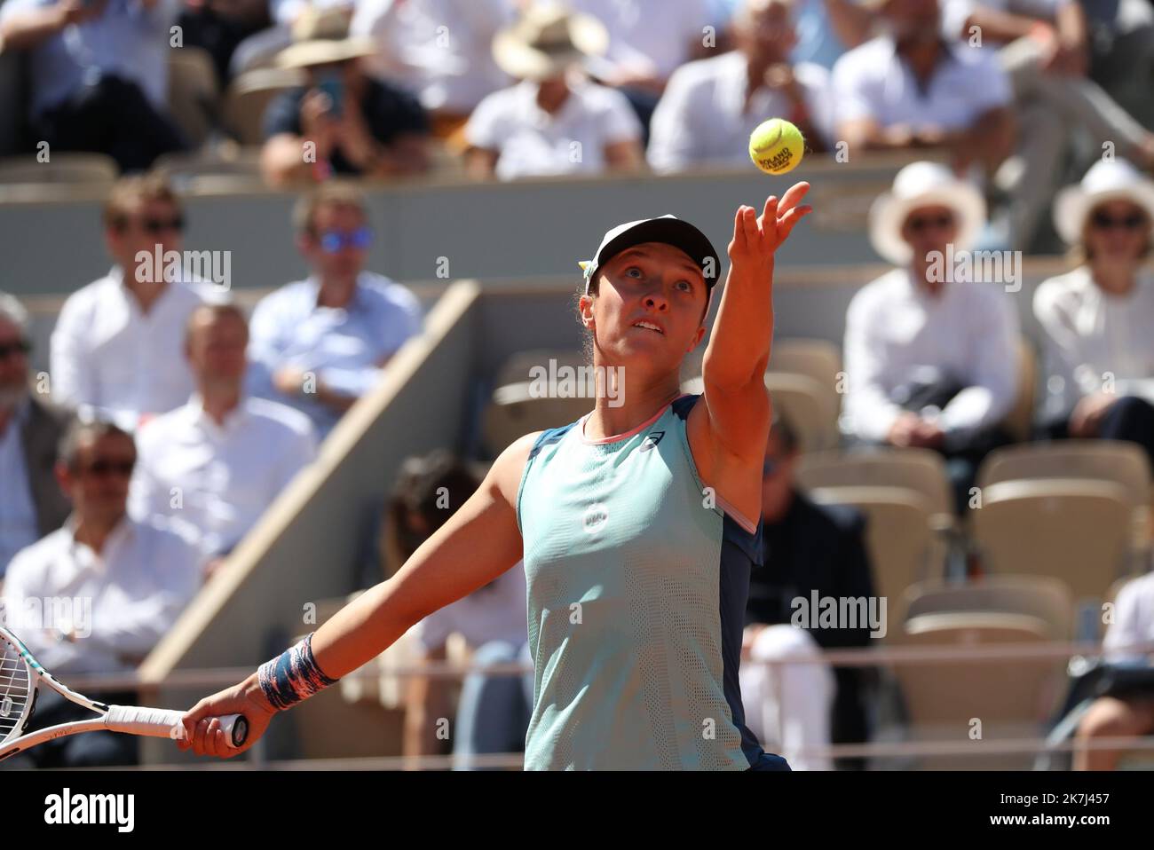 Thierry Larret/Maxppp. Tennis. Roland Garros 2022. International de ...