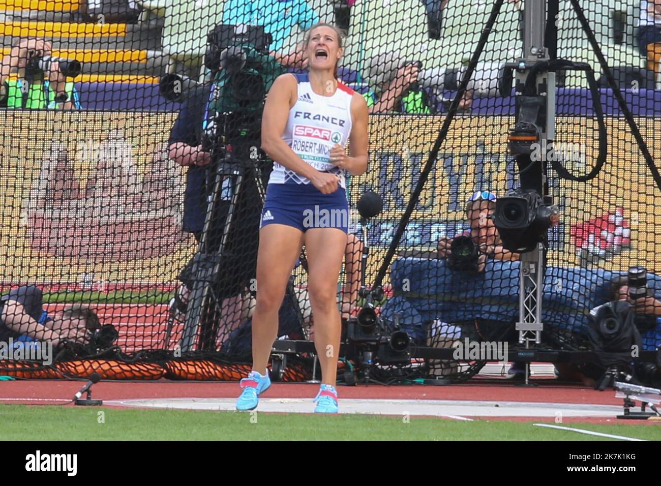 ©Laurent Lairys/MAXPPP - Melina Robert - Michon aus Frankreich Diskus ...