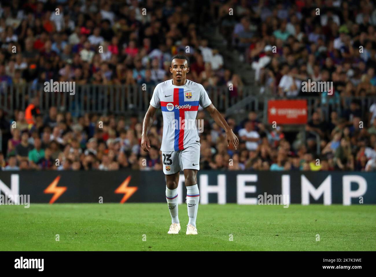 ©Manuel Blondau/AOP Press/MAXPPP - 24/08/2022 Barcelona Jules Kounde ...