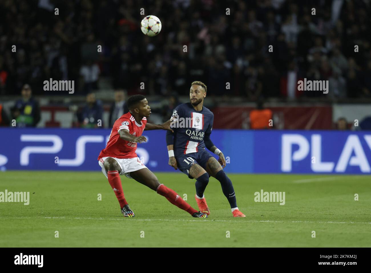 ©Sebastien Muylaert/MAXPPP - Paris 11/10/2022 Neymar Jr von Paris Saint-Germain kämpft während ...