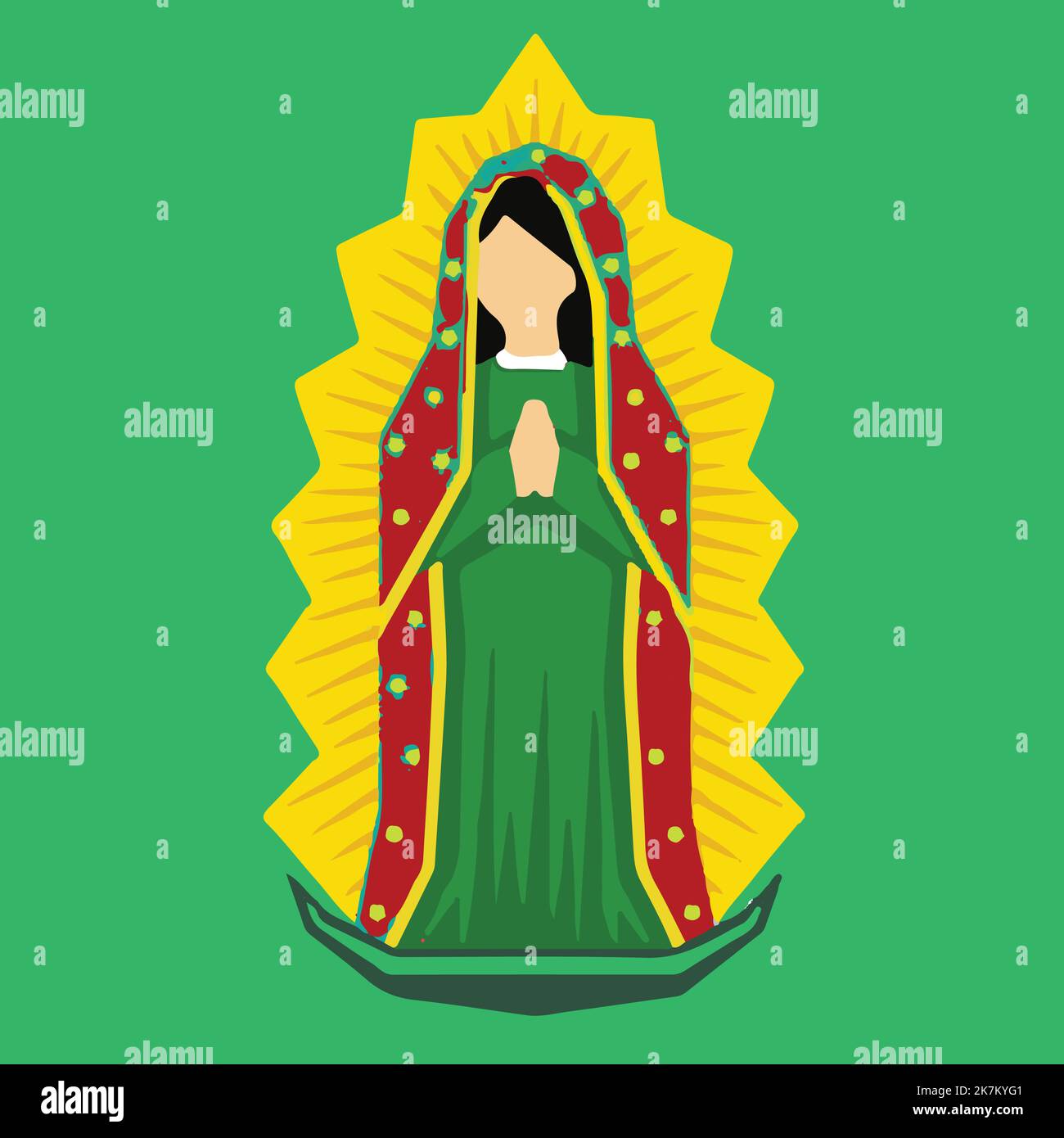 Die Virgen De Regla Oder Yemaya Stock Vektorgrafiken Kaufen Alamy