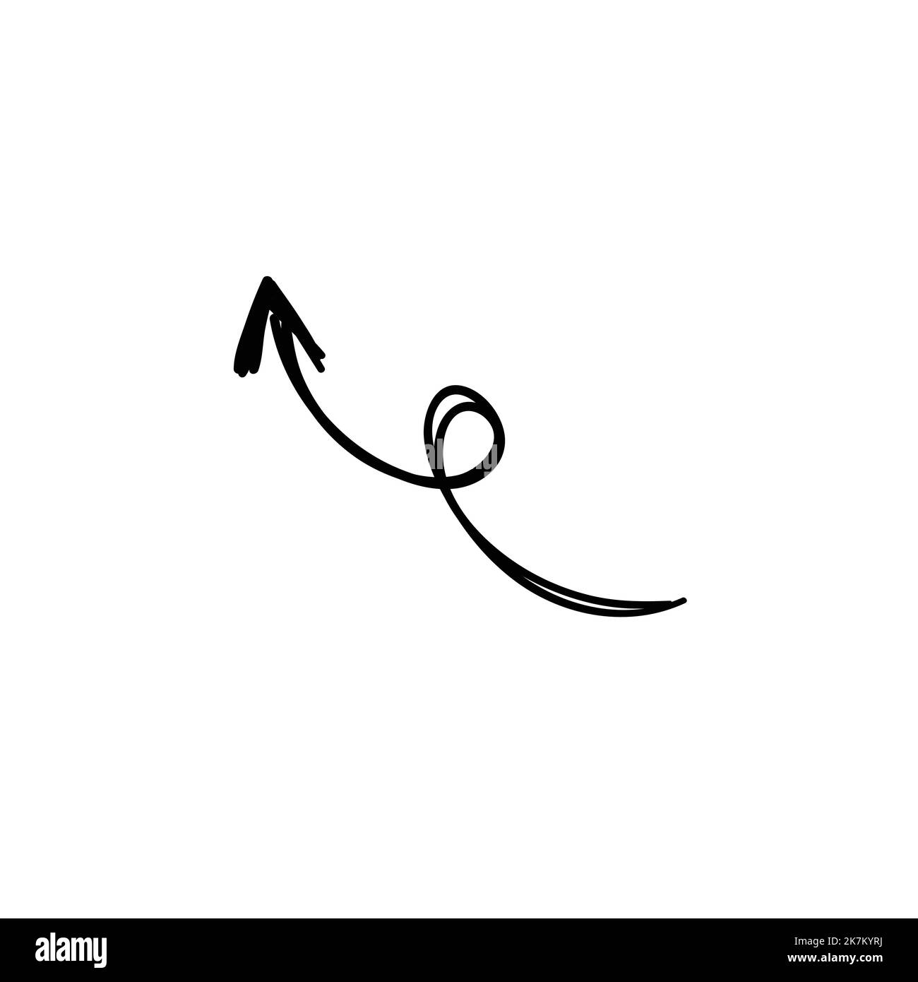 Pfeil von hand gezeichnet -Fotos und -Bildmaterial in hoher Auflösung ...