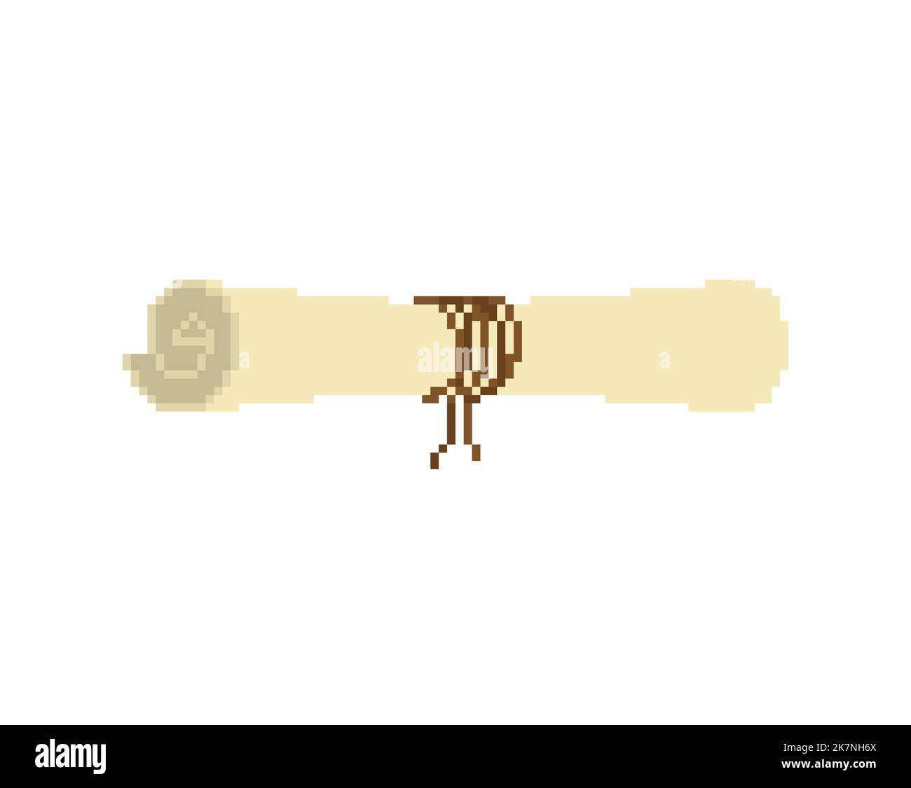 Papierrolle cartoon Ausgeschnittene Stockfotos und -bilder - Alamy