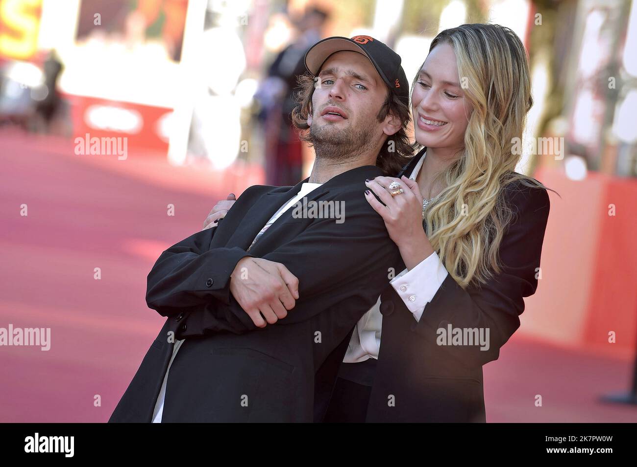 Rom, Italien. 18. Oktober 2022. Hopper Penn und Dylan Penn nehmen am ...