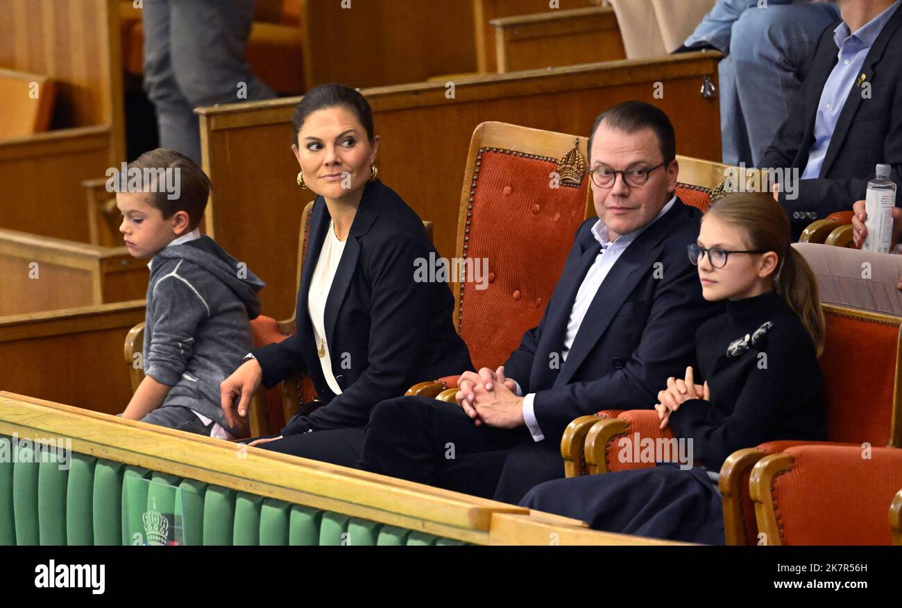 Prinz Oscar, Kronprinzessin Victoria, Prinz Daniel, Prinzessin Estelle ...