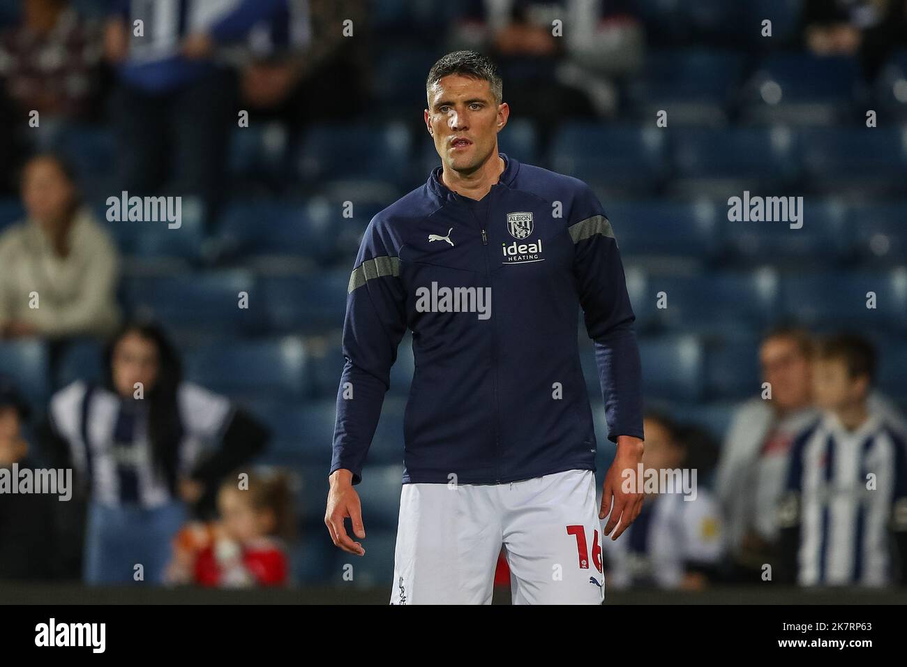 Martin Kelly #16 von West Bromwich Albion während der ...