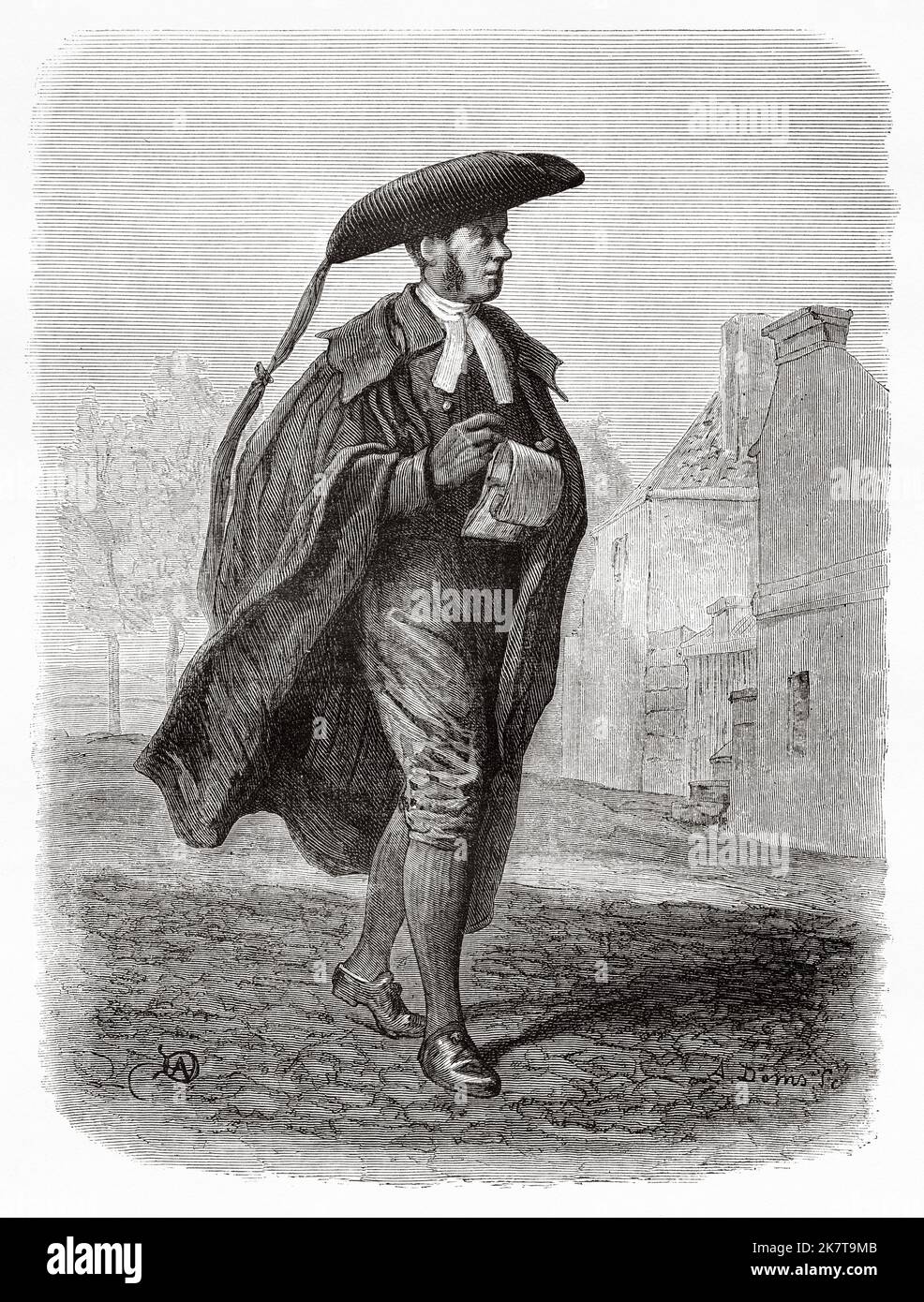 Aanbidder. Bestattungsansager, derjenige, der den Tod ankündigt ...